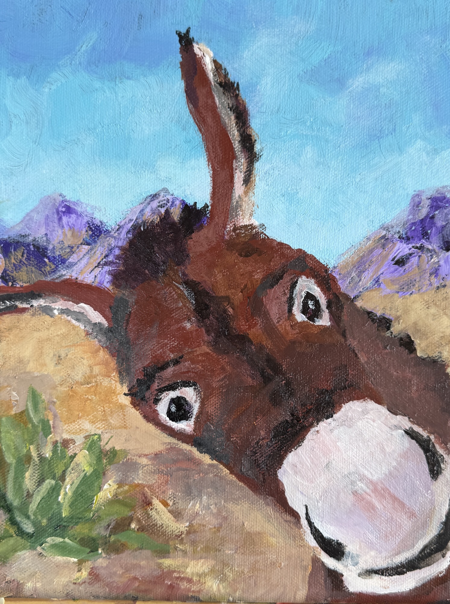 Wonky Donkey – Larry Zink Paintings
