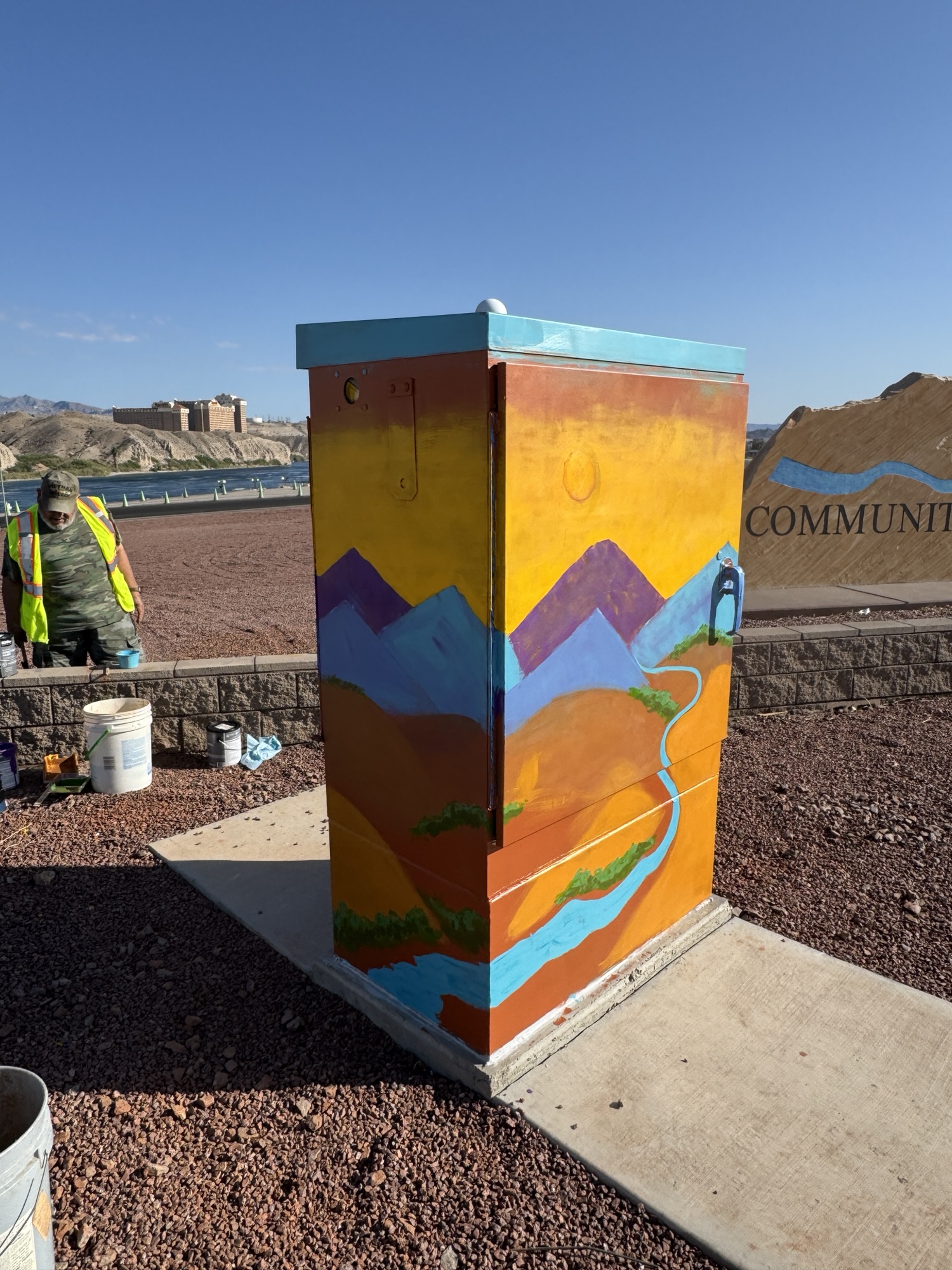 Community service – Larry Zink Paintings
