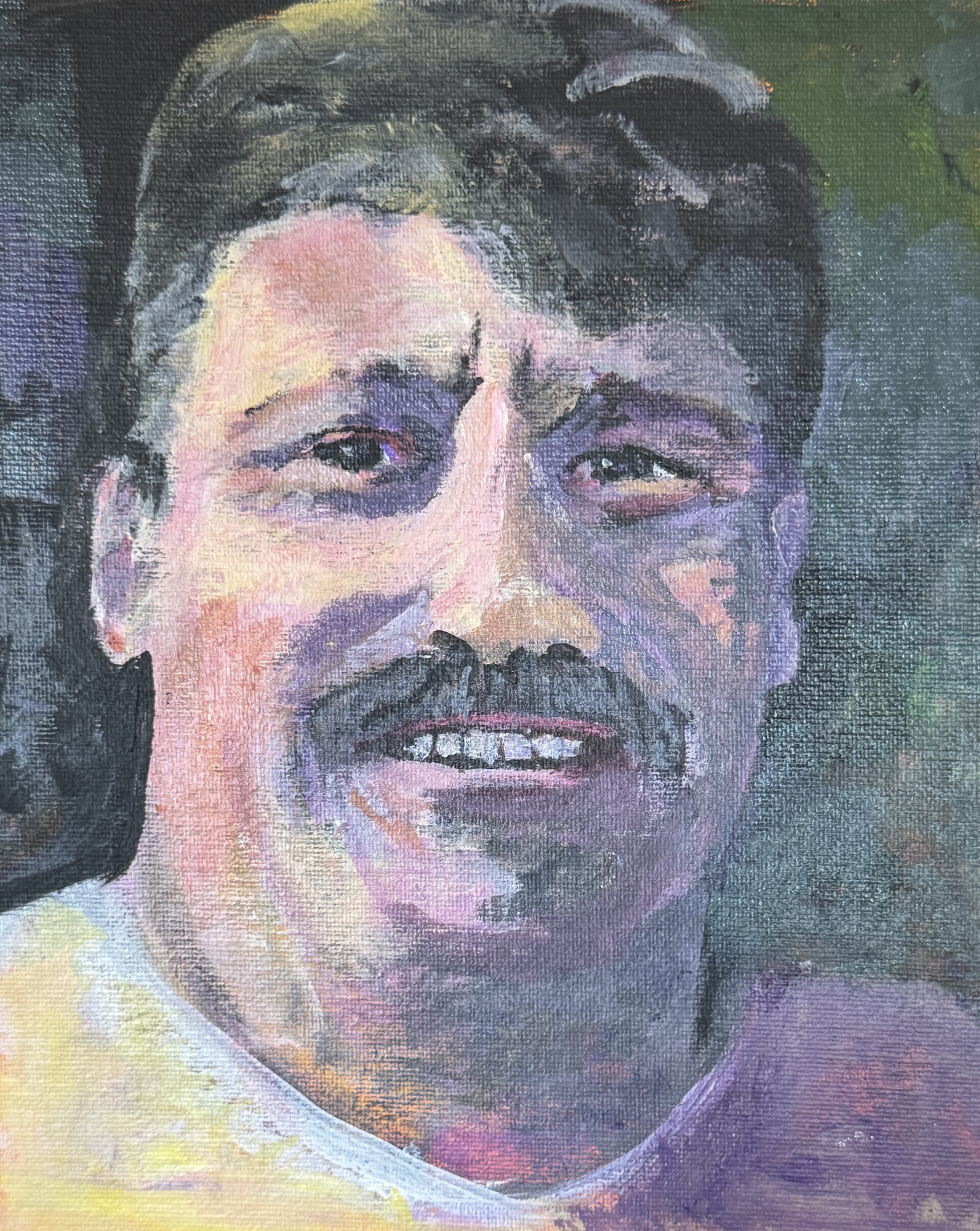 Youngest son portrait – Larry Zink Paintings